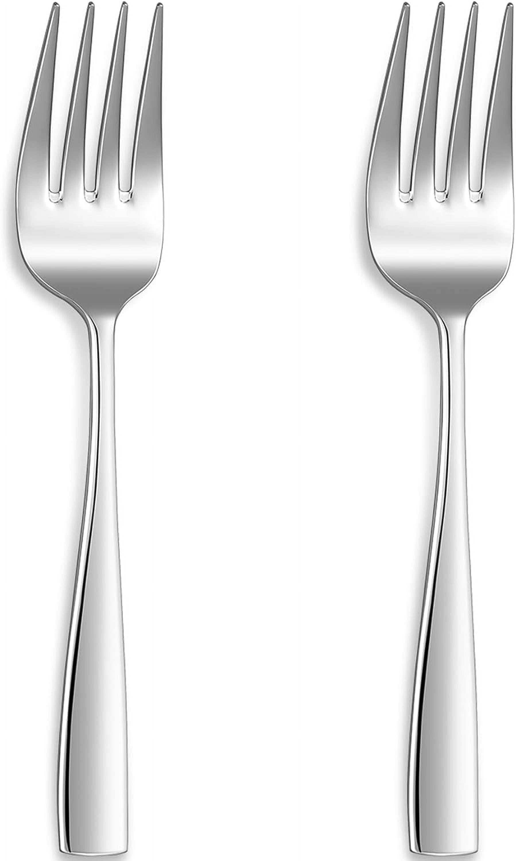 Premium Louis Table Utensils, 18/10 Stainless Steel, Squared Edge ...