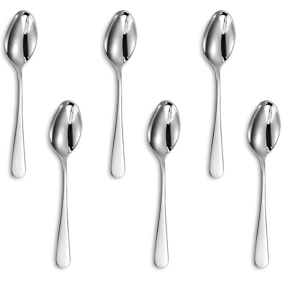 Premium Louise Demitasse Espresso Spoons, 18/10 Stainless Steel, 4.4 ...
