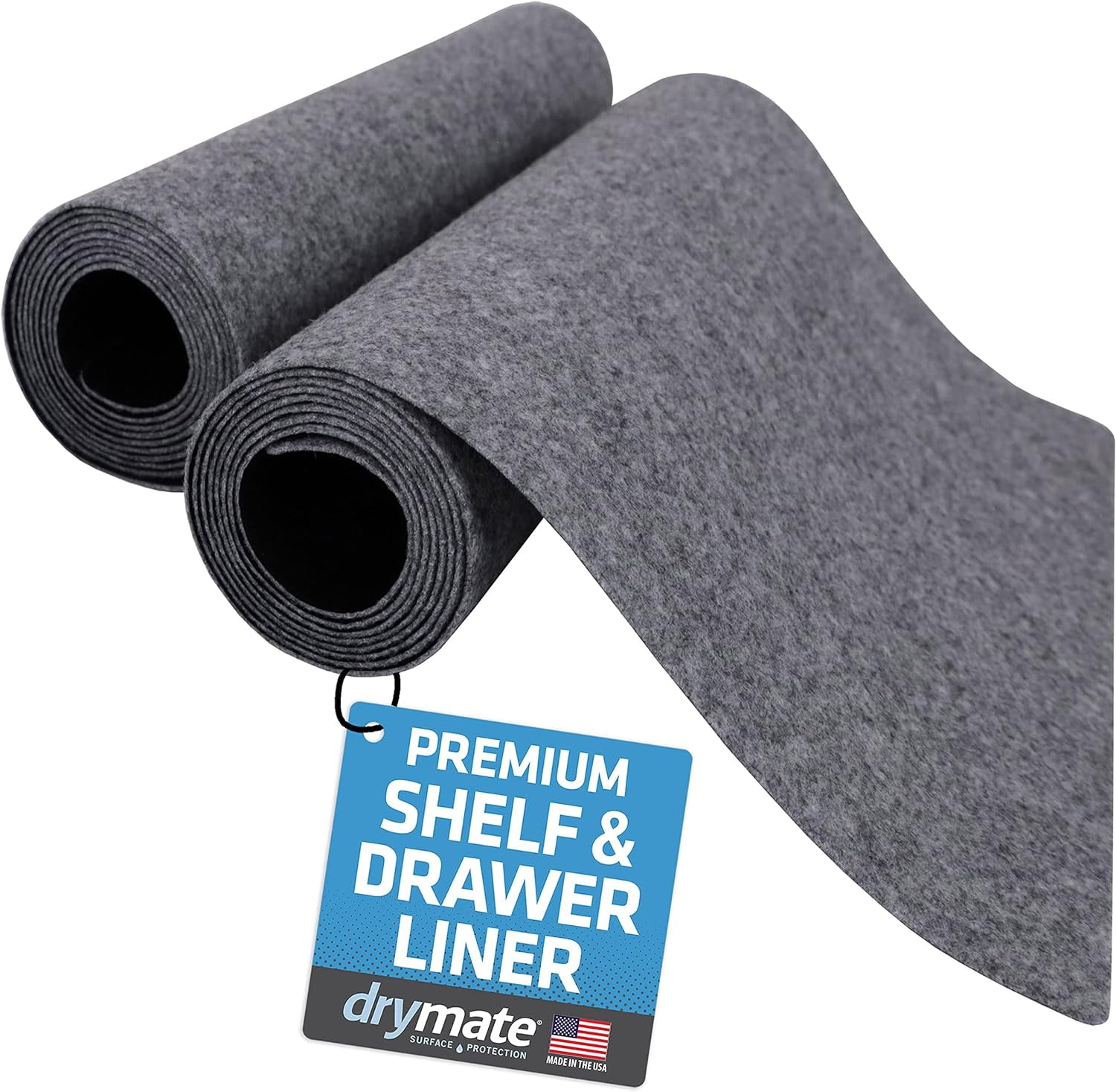 Premium Luxury Shelf & Drawer Liner, Thick Cushioned Fabric, Non ...
