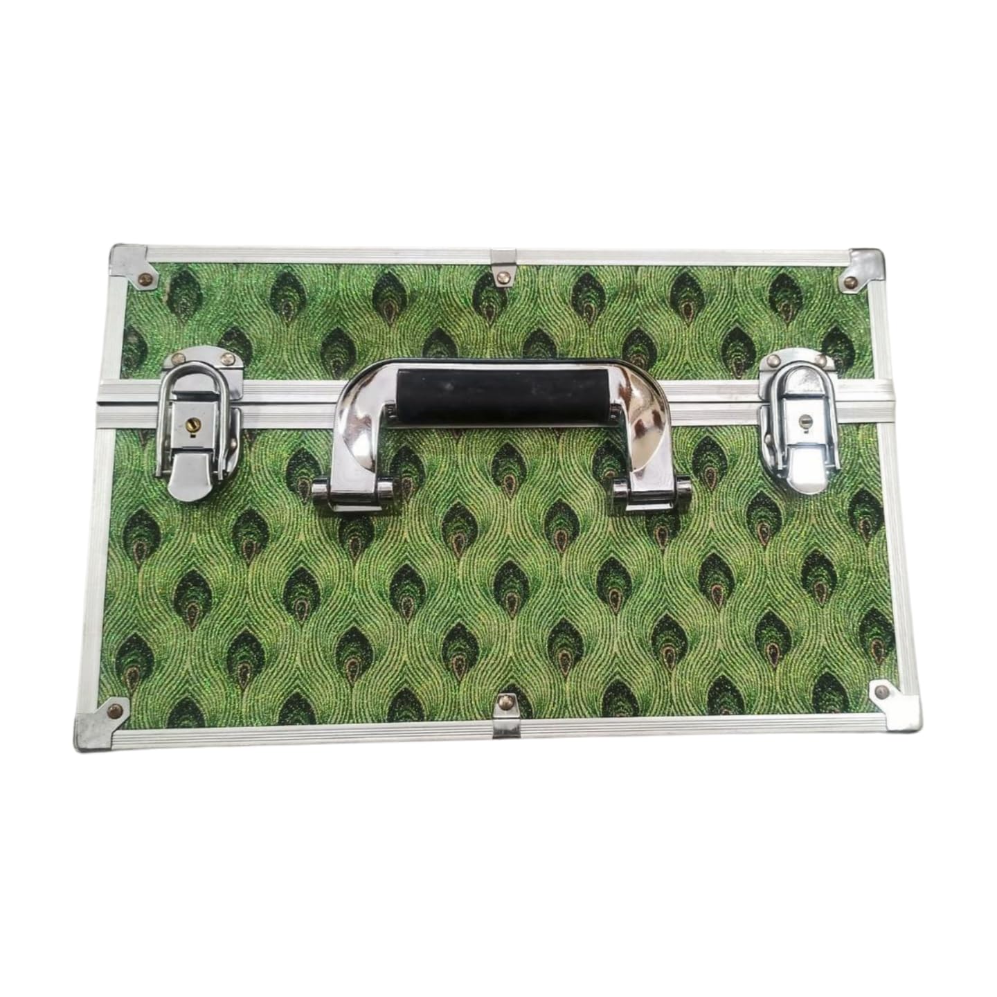 Premium Makeup Vanity Box Beauty Storage Solution Green 02 - Walmart.com