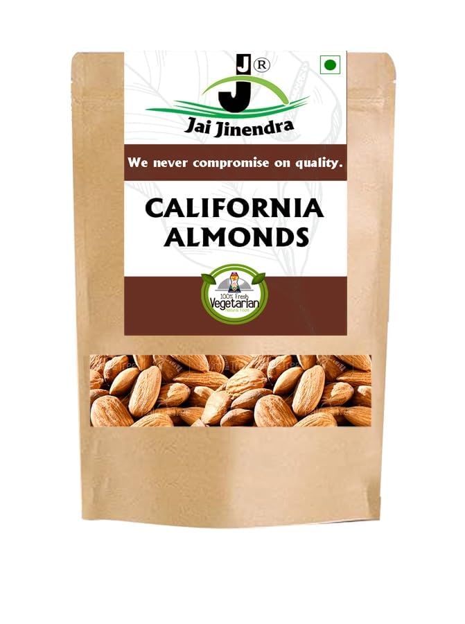 Premium Mamra Almonds By Jai Jinendra 2kg, | Rich In Fiber & Protein ...