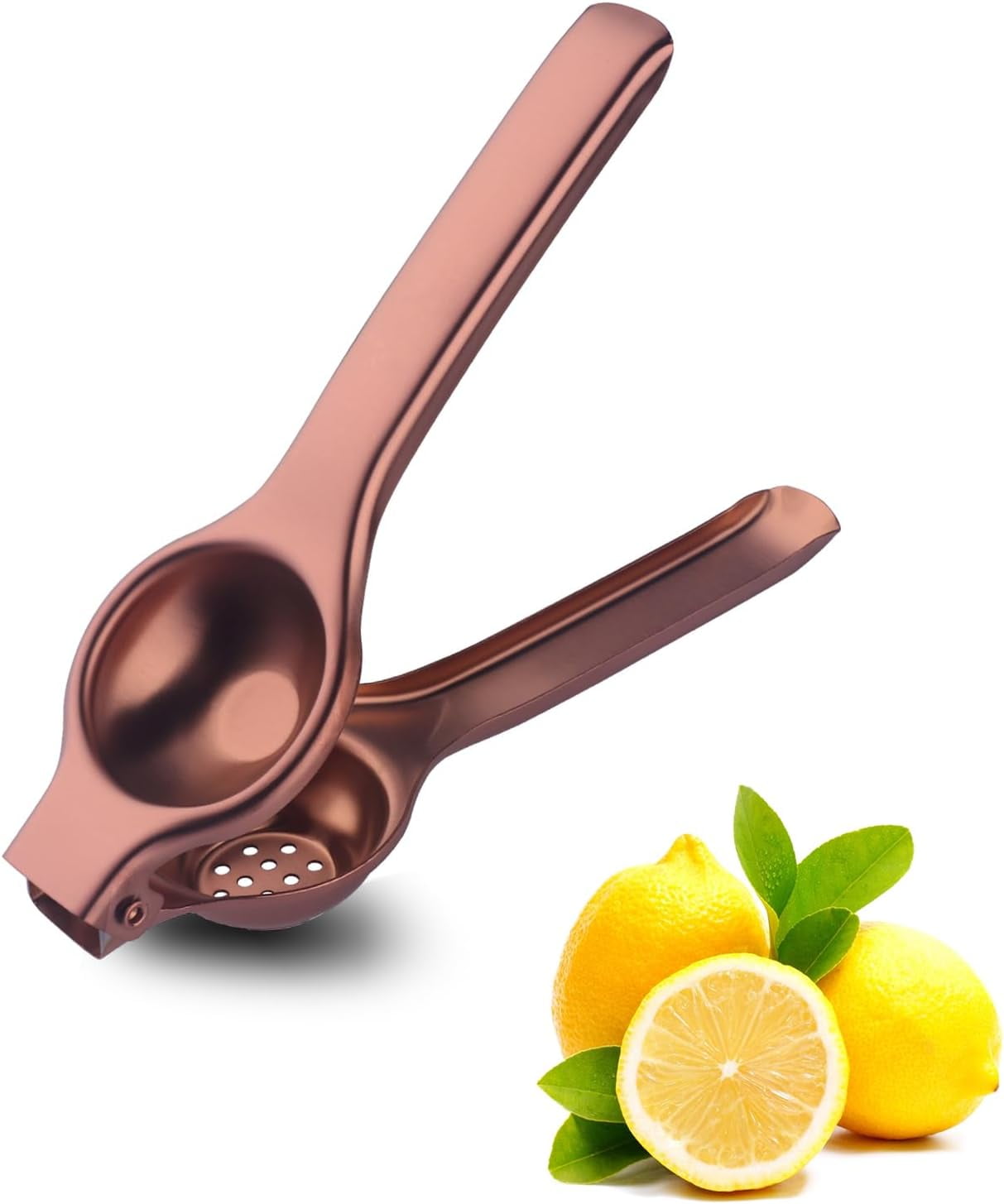 Premium Manual Lemon Squeezer, Stainless Steel Hand Press Citrus Juicer ...