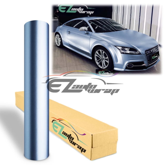 Premium Matte Metallic Satin Pearl FROSTED BLUE Vinyl Wrap Full Entire ...