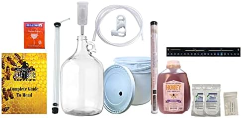 Premium Mead Making Kit - One Gallon - Make Your Own Mead Kit - Mead ...