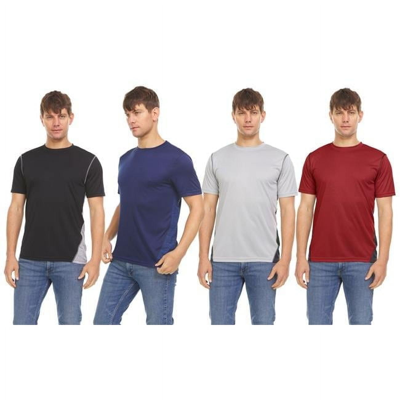Premium Mens Dri Fit Performance Short Sleeve T-Shirt - Active Athletic ...