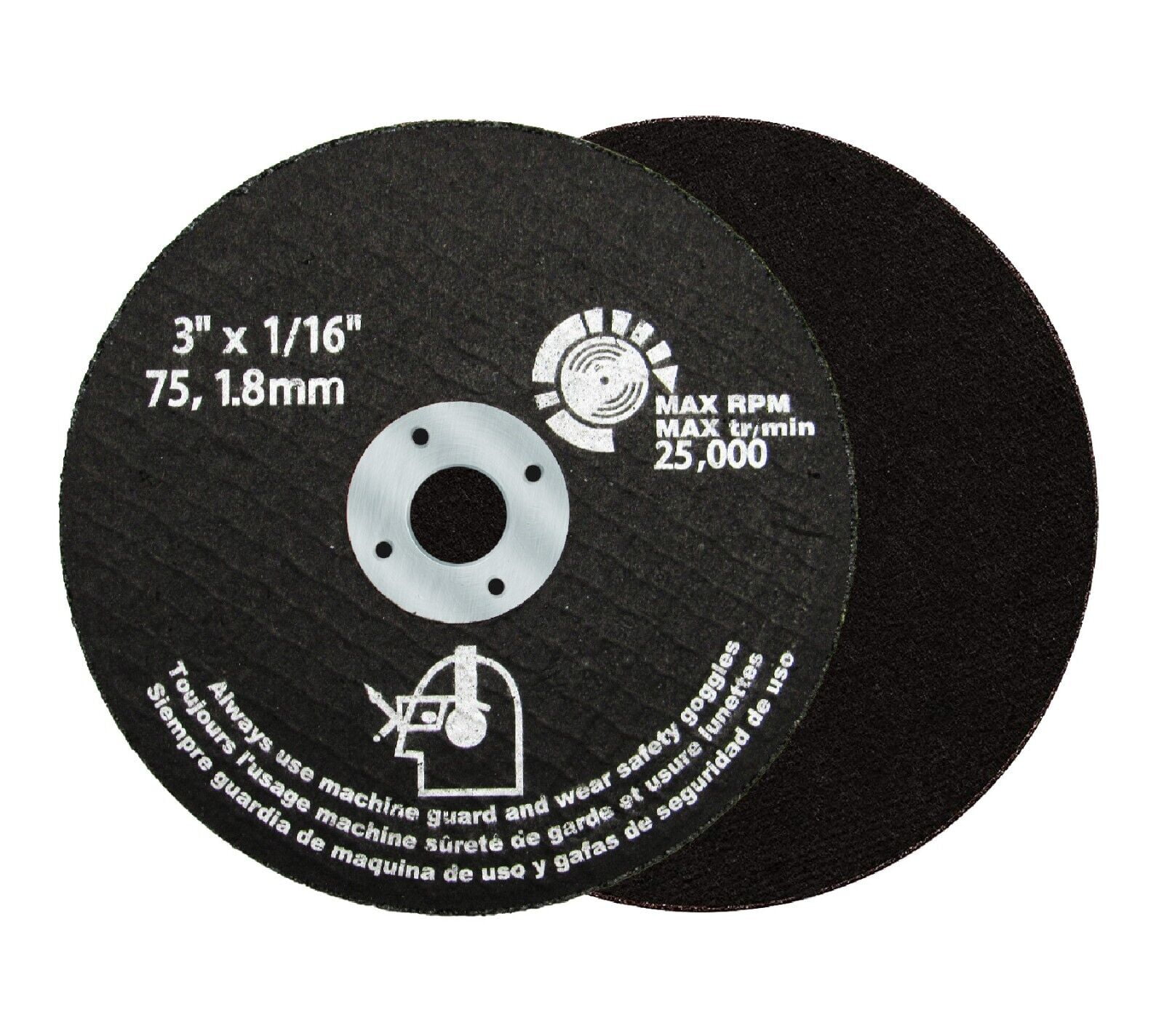 Premium Metal Cutting Wheel 3 Inch x 1/16 Inch x 3/8 Inch - Pack of 25 - Walmart.com