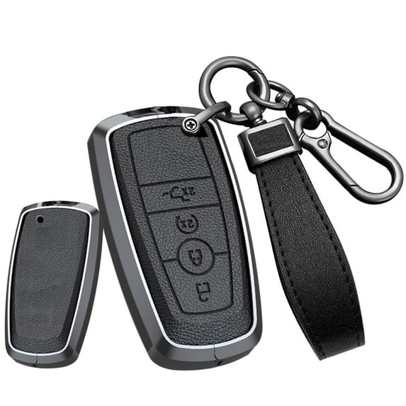 Premium Metal Key Fob Cover for Ford F150 F350 Raptor Fusion Mustang ...