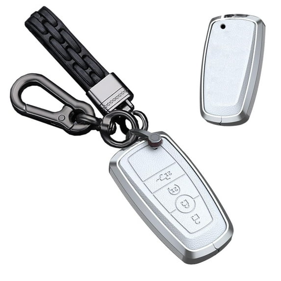 Premium Metal Key Fob Cover for Ford F150 F350 Raptor Fusion Mustang ...