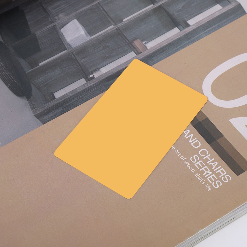 Premium Metal Name Cards, 50 Count, Lightweight For Professional Use ...