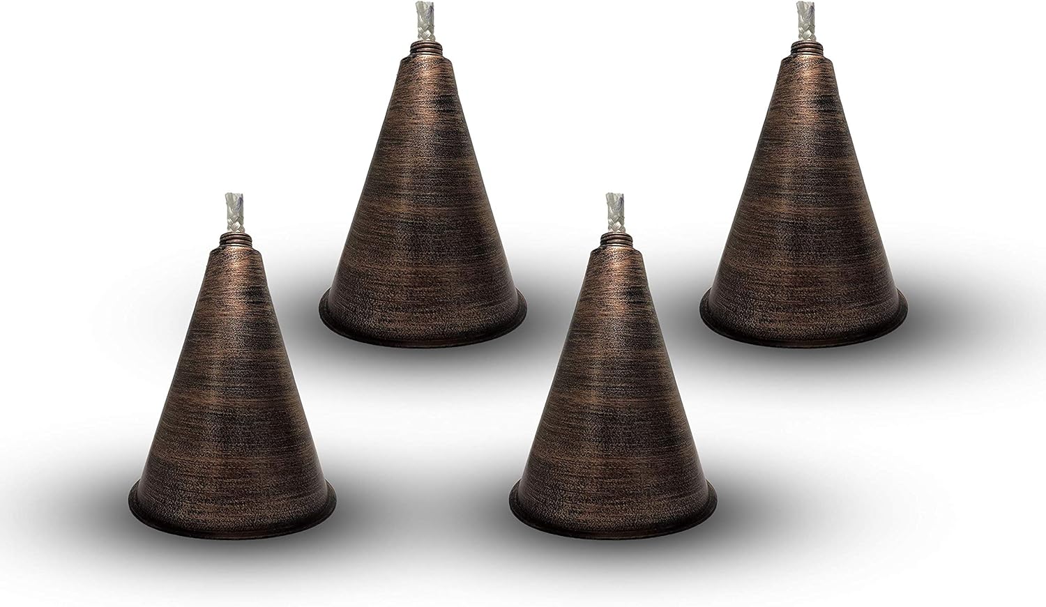 Premium Metal Tabletop Outdoor Torches for Patio, Lawn and Garden ...