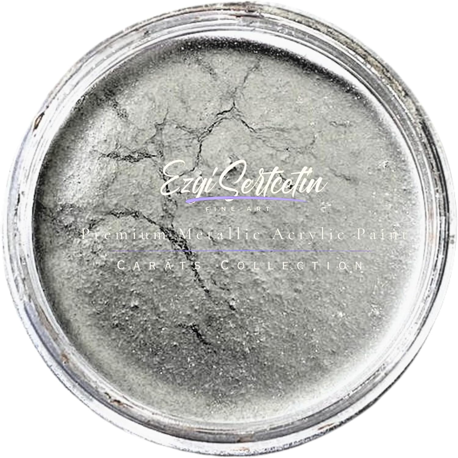 Premium Metallic Acrylic Paint 3 oz |Unique Metallic Bright Colors ...