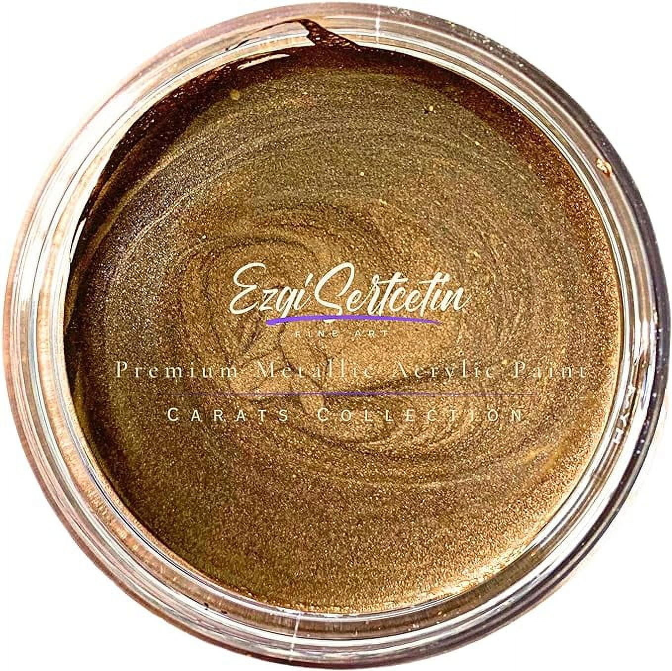 Premium Metallic Acrylic Paint 3 oz |Unique Metallic Bright Colors ...