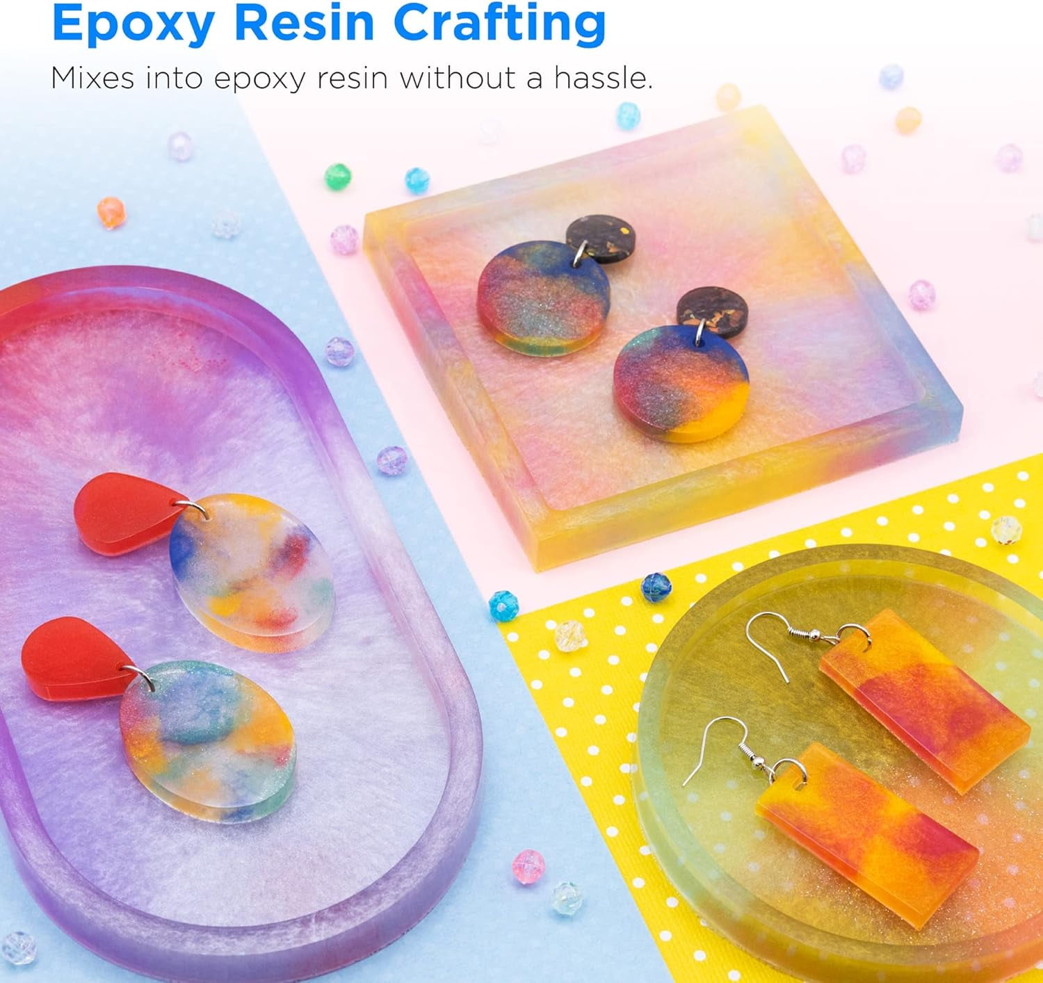 Premium Mica Powder Pearlescent Color Pigment - Art Set for Epoxy Resin ...