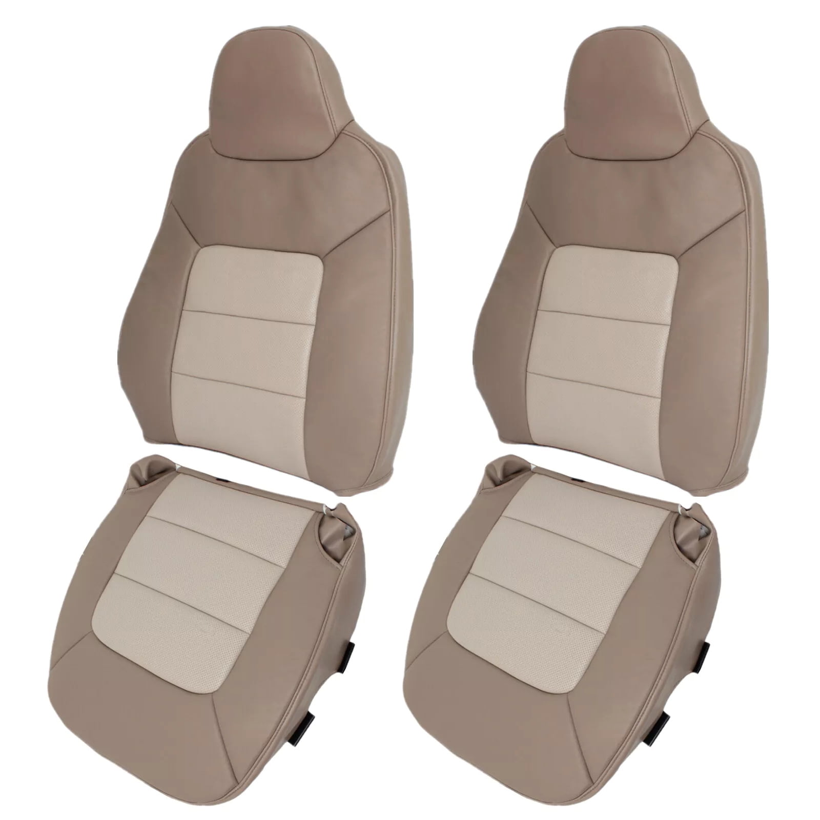 Premium Microfiber Leather Seat Cover Kit for 2003-2006 Ford Expedition ...