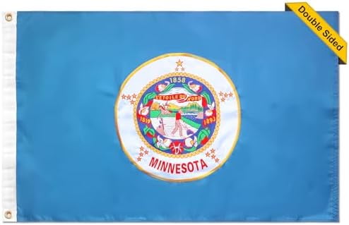Premium Minnesota State Flag,Durable Minnesota Flags,Heavy Duty ...