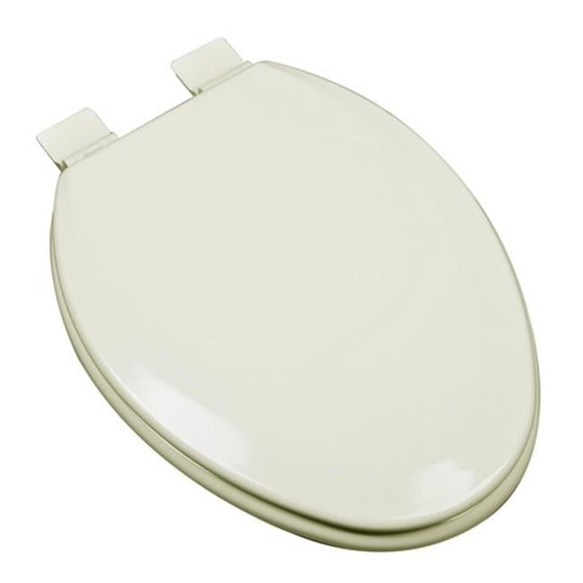 Premium Molded Elongated Wood Toilet Seat, Biscuit - Walmart.com