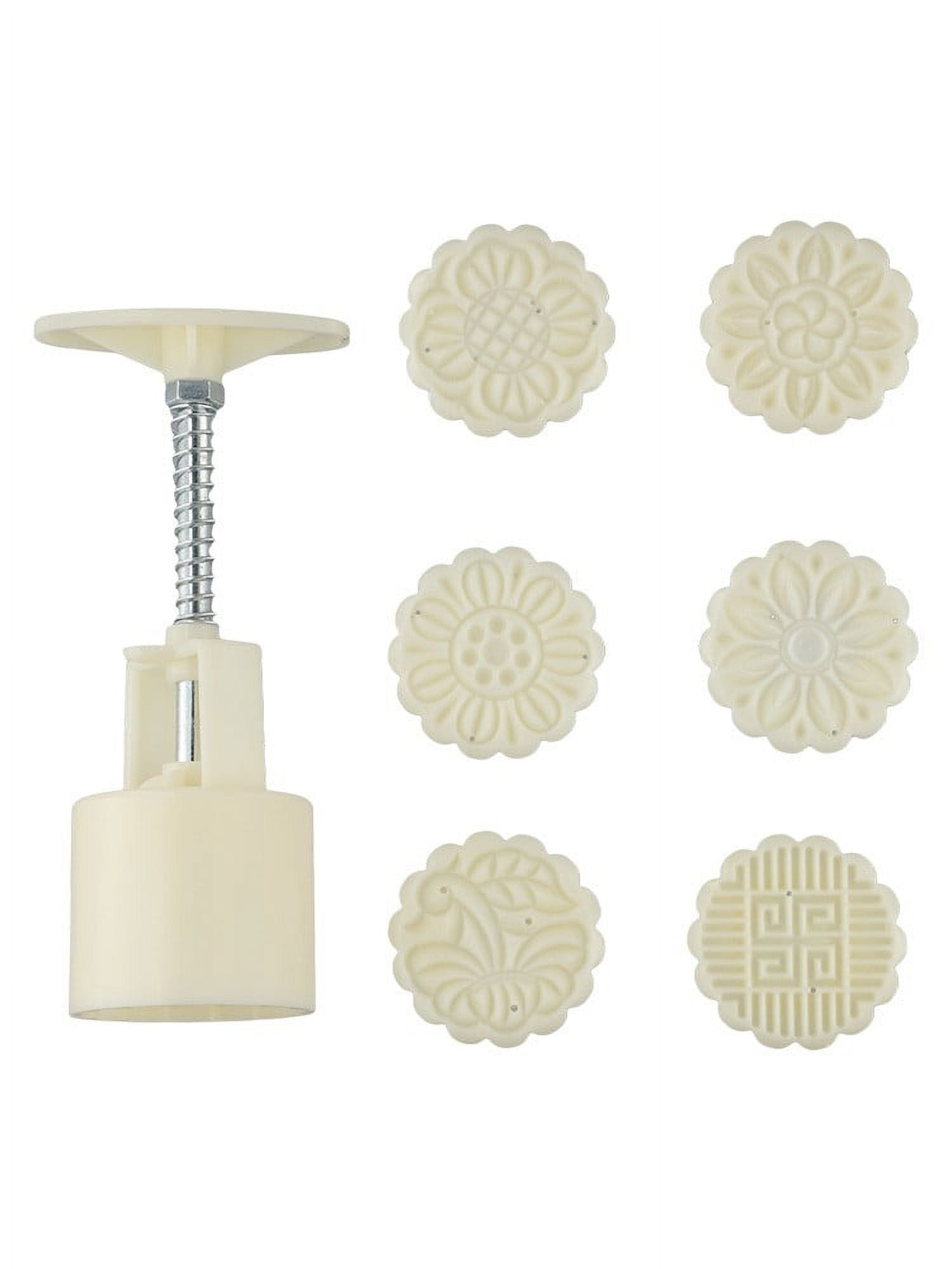 Premium Mooncake Press Molds: Create exquisite 50g Flower Moon Cakes ...