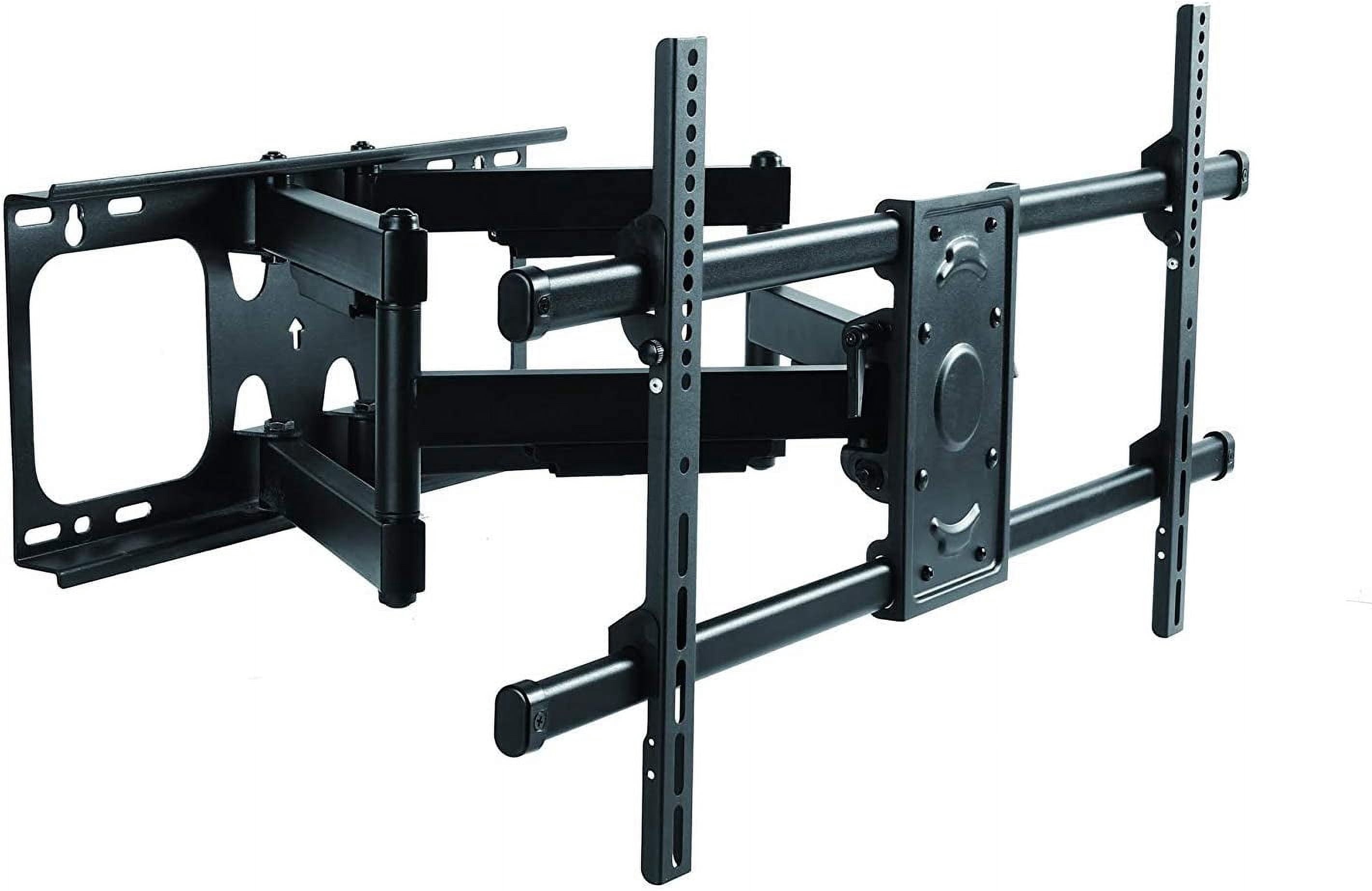 Premium Mount - Heavy Duty Dual Arm Articulating TV Wall Mount Bracket ...