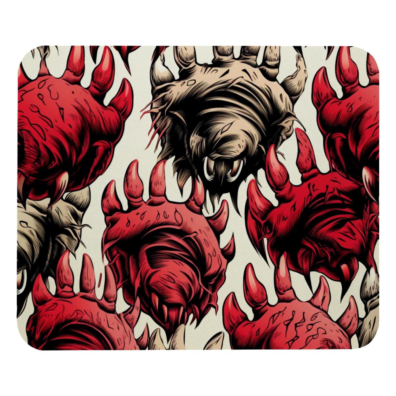 Premium Mouse Pad -Cute Paw Print Mousepad - Computer Mouse Pad ...