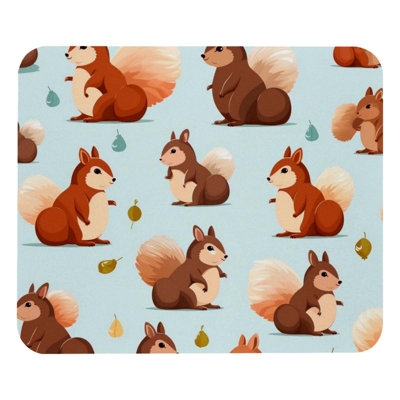 Premium Mouse Pad -Squirrel Cute Cartoon Mousepad - Computer Mouse Pad ...