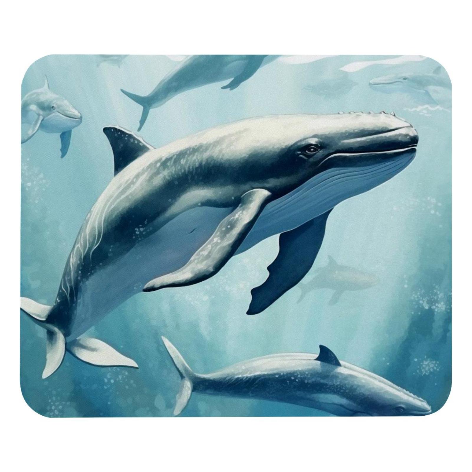 Premium Mouse Pad -Whale Blue Fat Mousepad - Computer Mouse Pad ...
