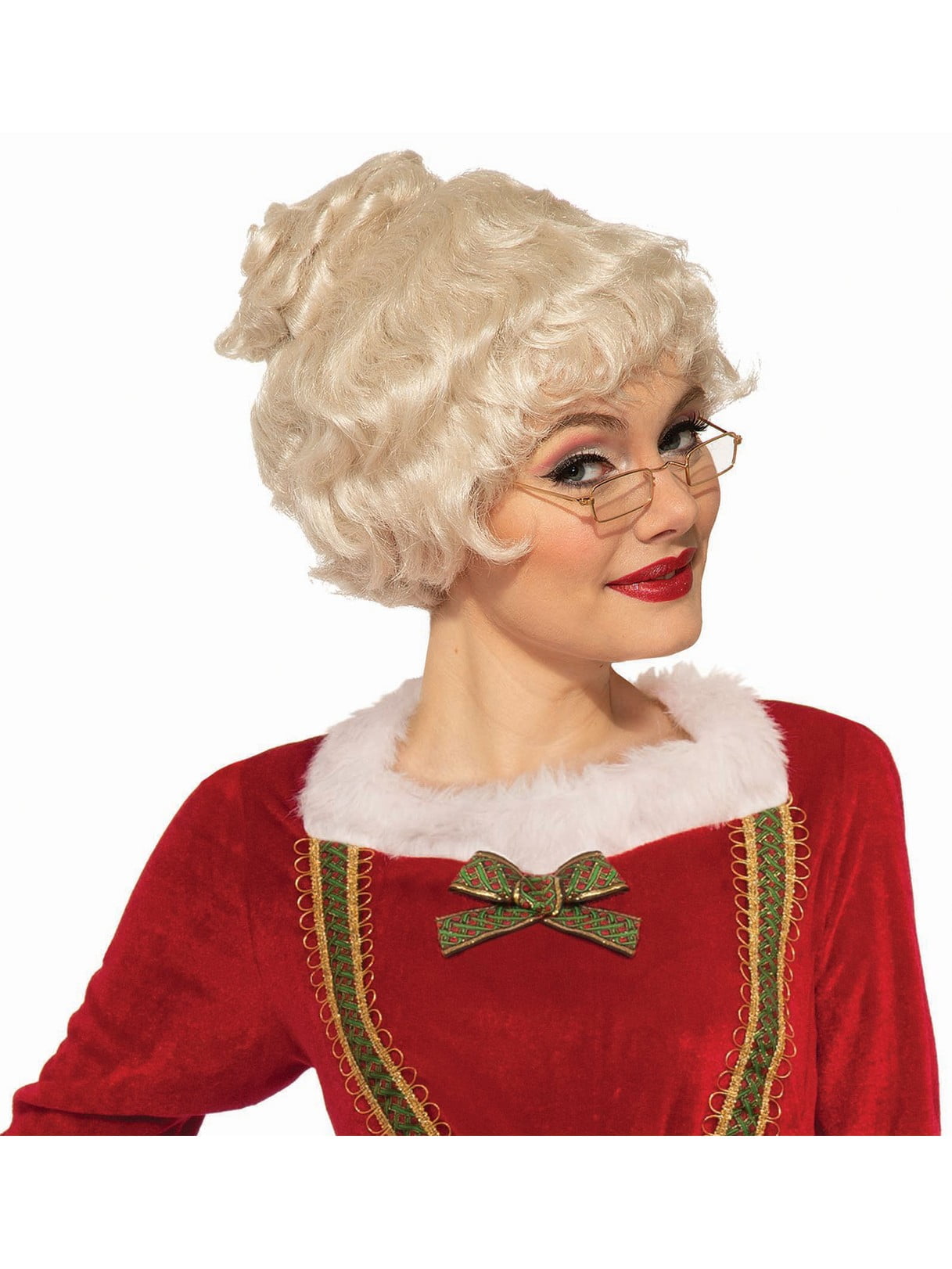 Premium Mrs. Santa Claus Wig - Walmart.com