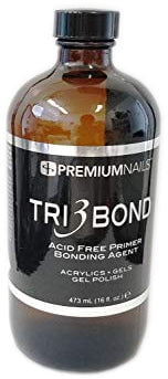 Premium Nails Acid-Free Tri-Bond Primer for Gel Polish, Acrylic and Gel ...