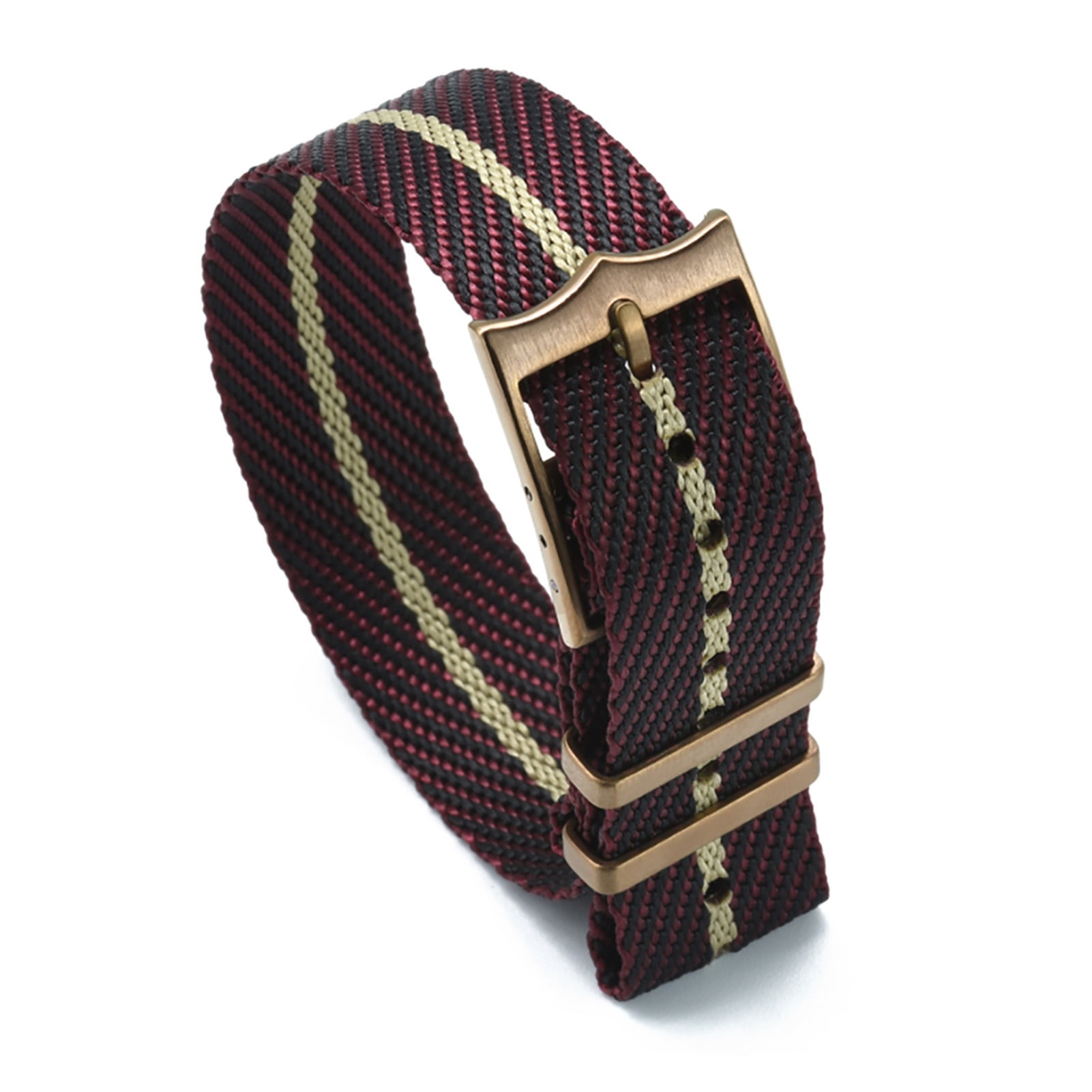 Premium Nato Straps 20mm 22mm Fit For Tudor Watch Bands Black Red Khaki ...