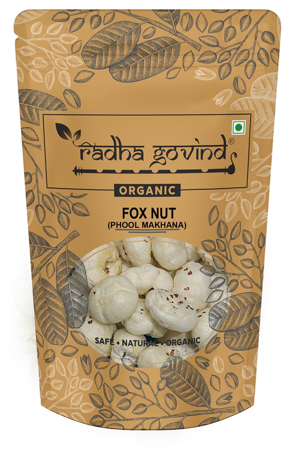 Premium Natural Fox Nut (Phool Makhana) By Radha Govind 150gm, | Rich ...