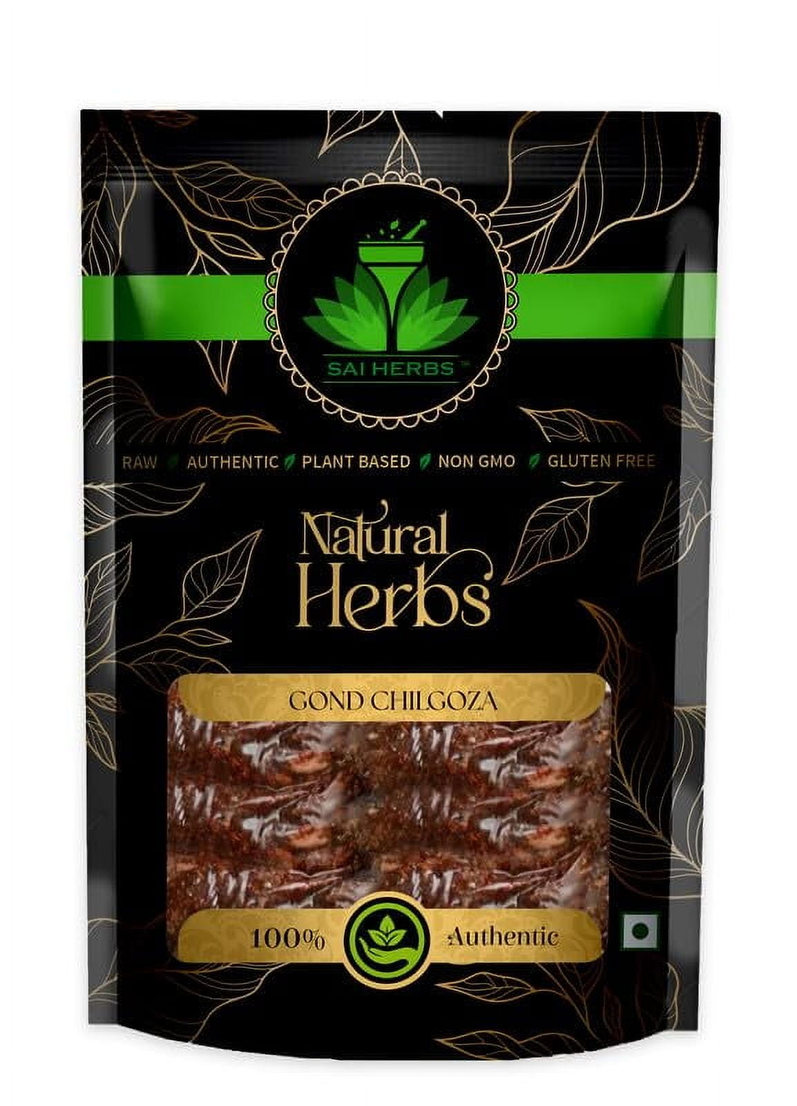 Premium Natural Gond (Chilgoza) Pine Nut By Sai Herbs 100gm, | Healthy ...