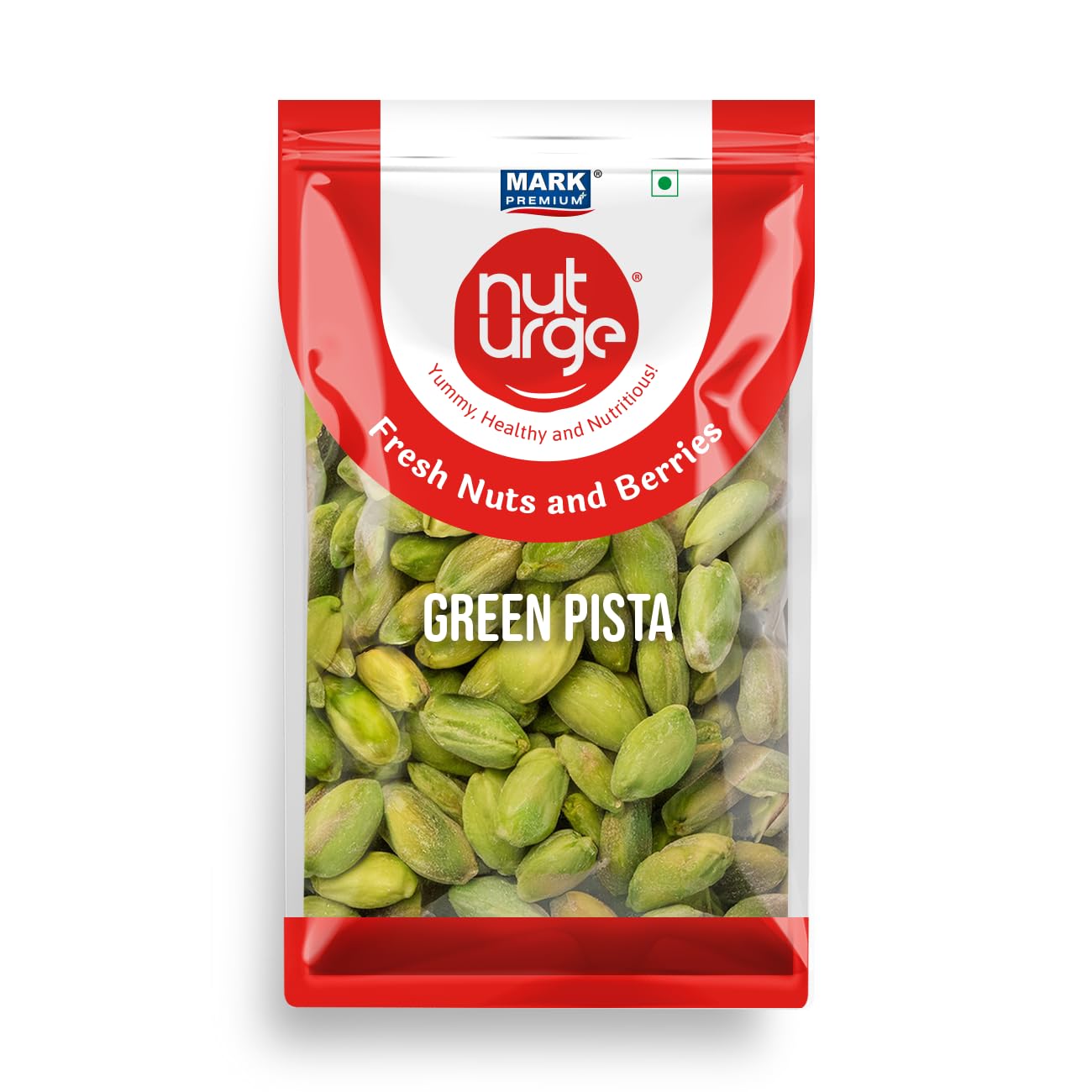 Premium Natural Green Pista By Nuturge 450gm, | High In Protein Fiber Healthy Snack Dry Fruits ...