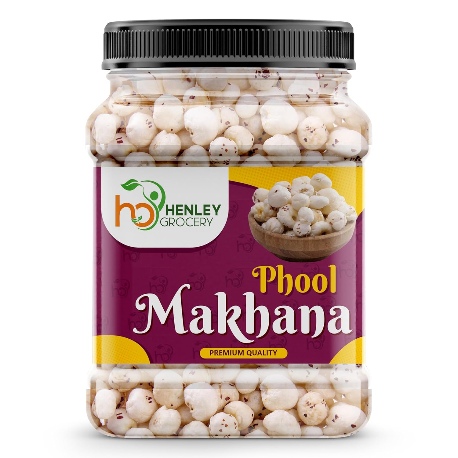 Premium Natural Phool Makhana (Fox Nuts) By Henley Grocery 250gm, | Rich In Calcium & Protein ...