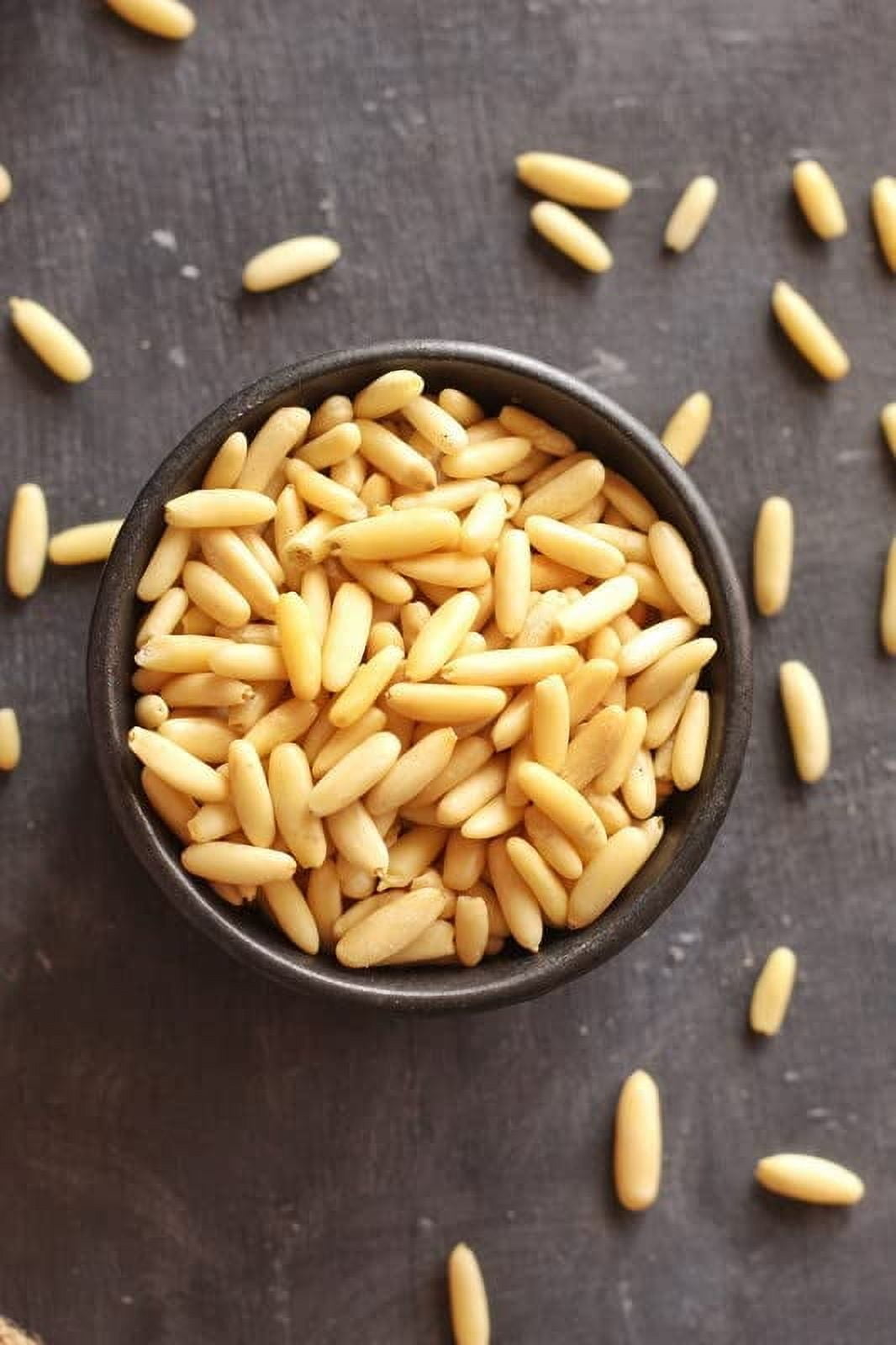 Premium Natural Pine Nuts By Nutri Cravers 250gm, | High In Protein Fiber Nutrients Healthy Dry ...