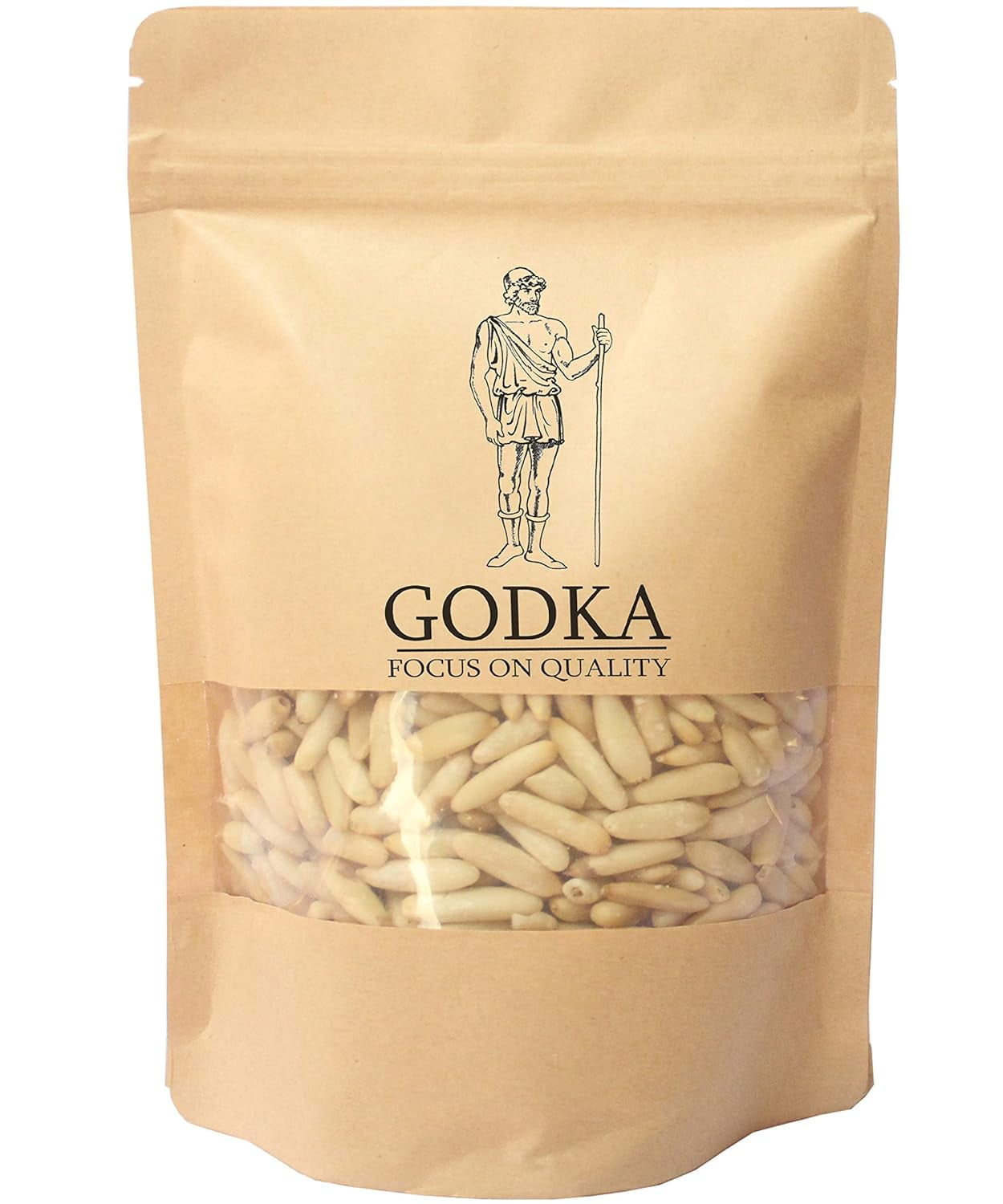 Premium Natural Pine Nuts Without Shell By Godka 100gm, | Minerals ...