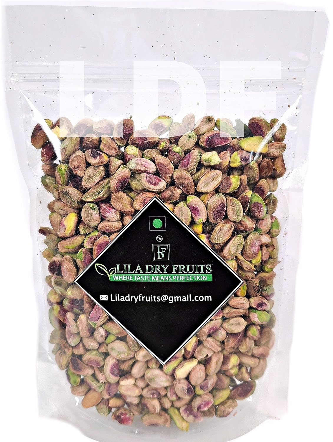 Premium Natural Pistachios Kernals Without Shell By Lila Dry Fruits 500gm, | Rich In Fiber ...