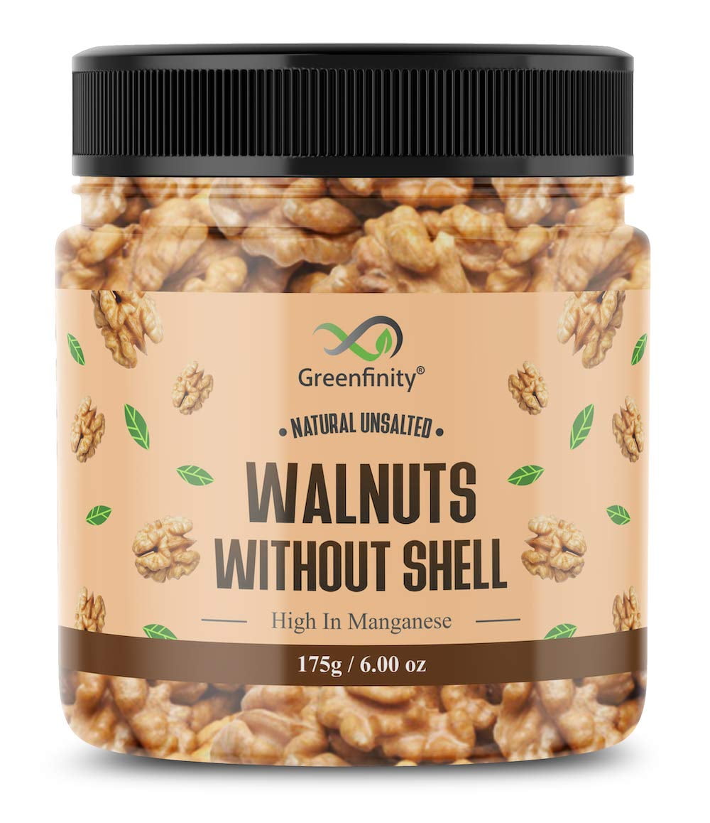 Premium Natural Unsalted Walnuts Without Shell Kernels By GreenFinity ...