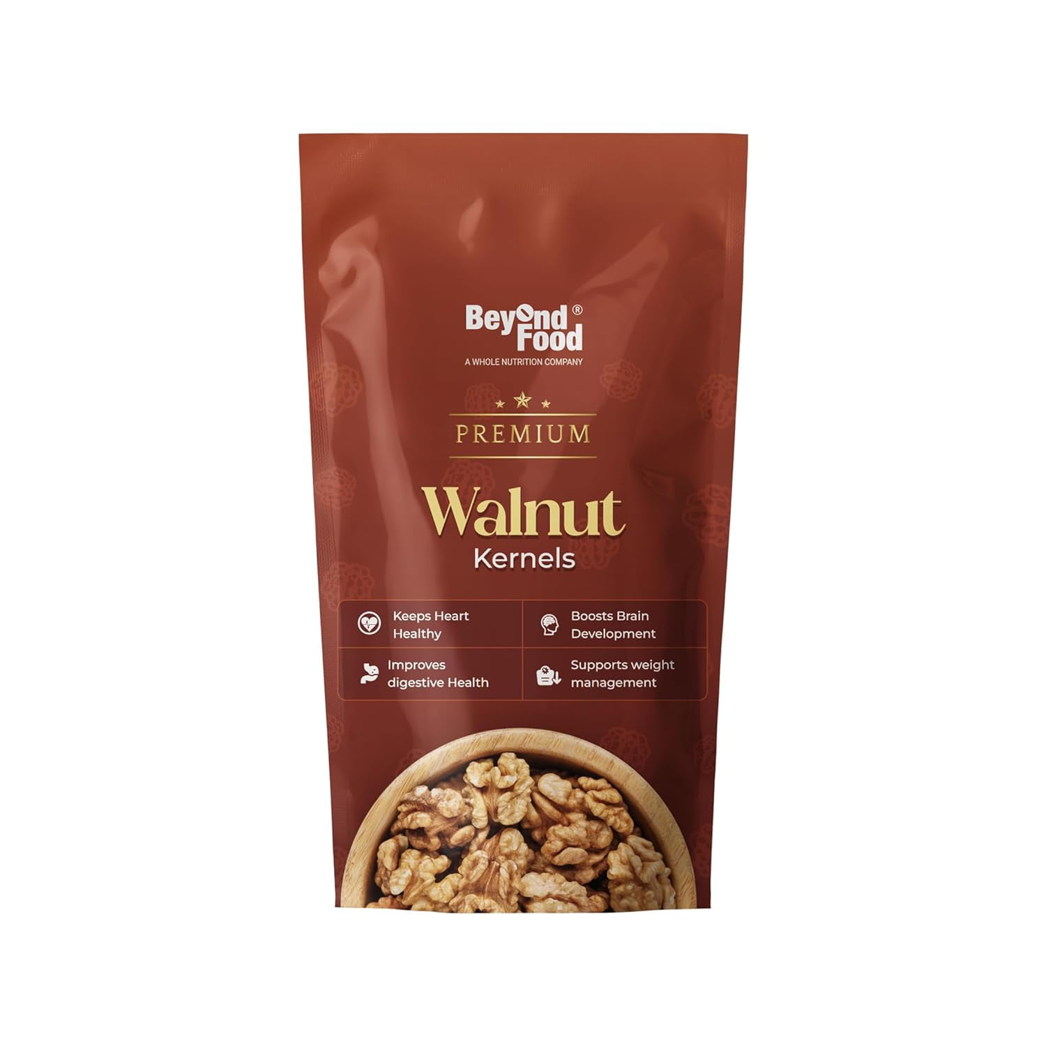 Premium Natural Walnut Kernels By Beyond Food 200gm, | Rich In Protein, Dietary Fiber Dry Fruits ...