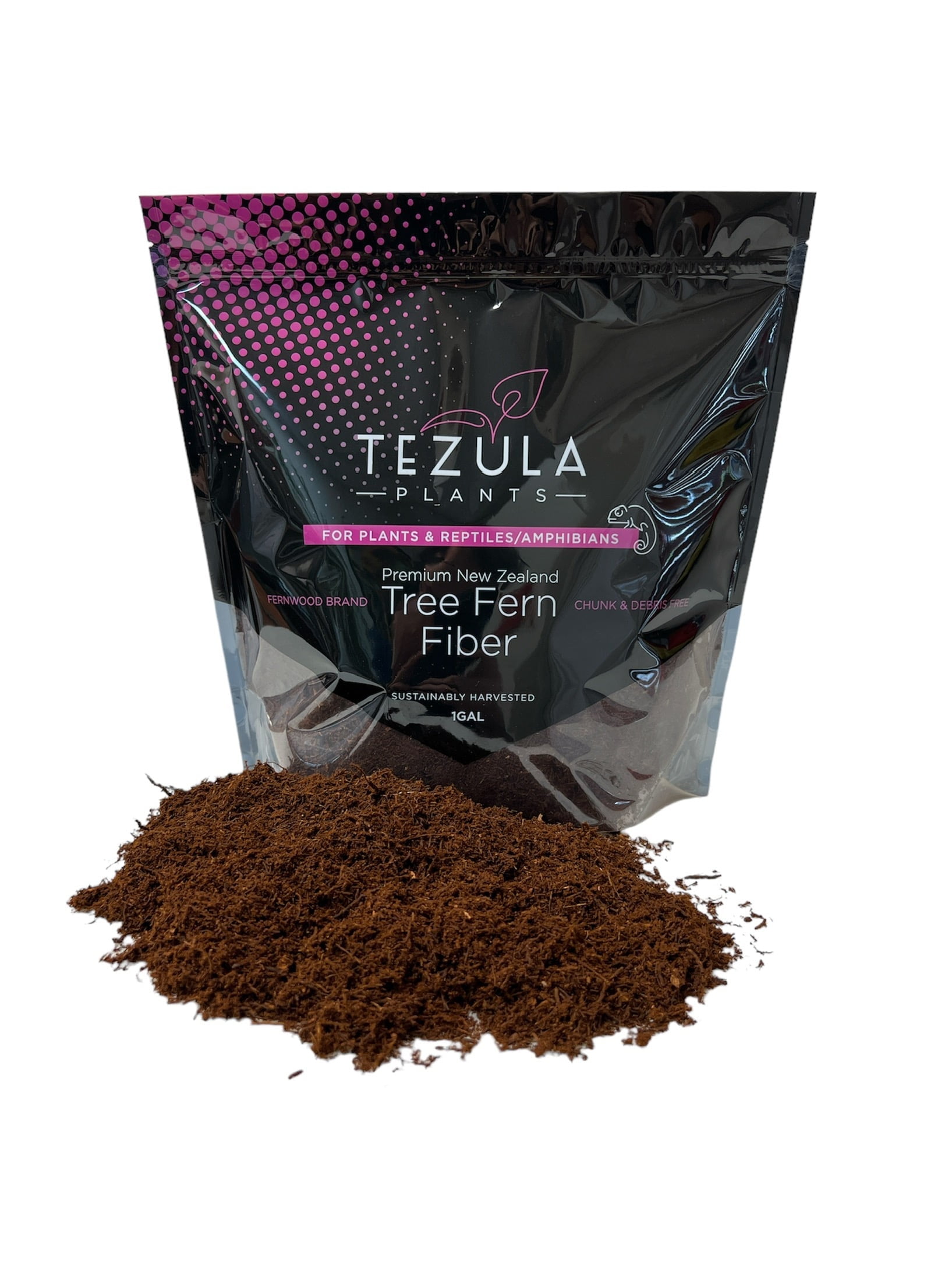 Tezula Debris-Free, Organic New Zealand Tree Fern Fiber for Indoor ...