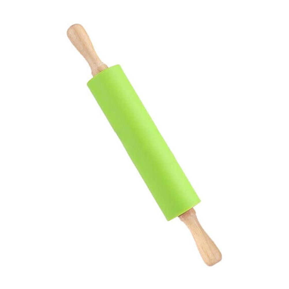 Premium Non- Wooden Silicone Rolling Pin- Perfect for Kitchen and ...
