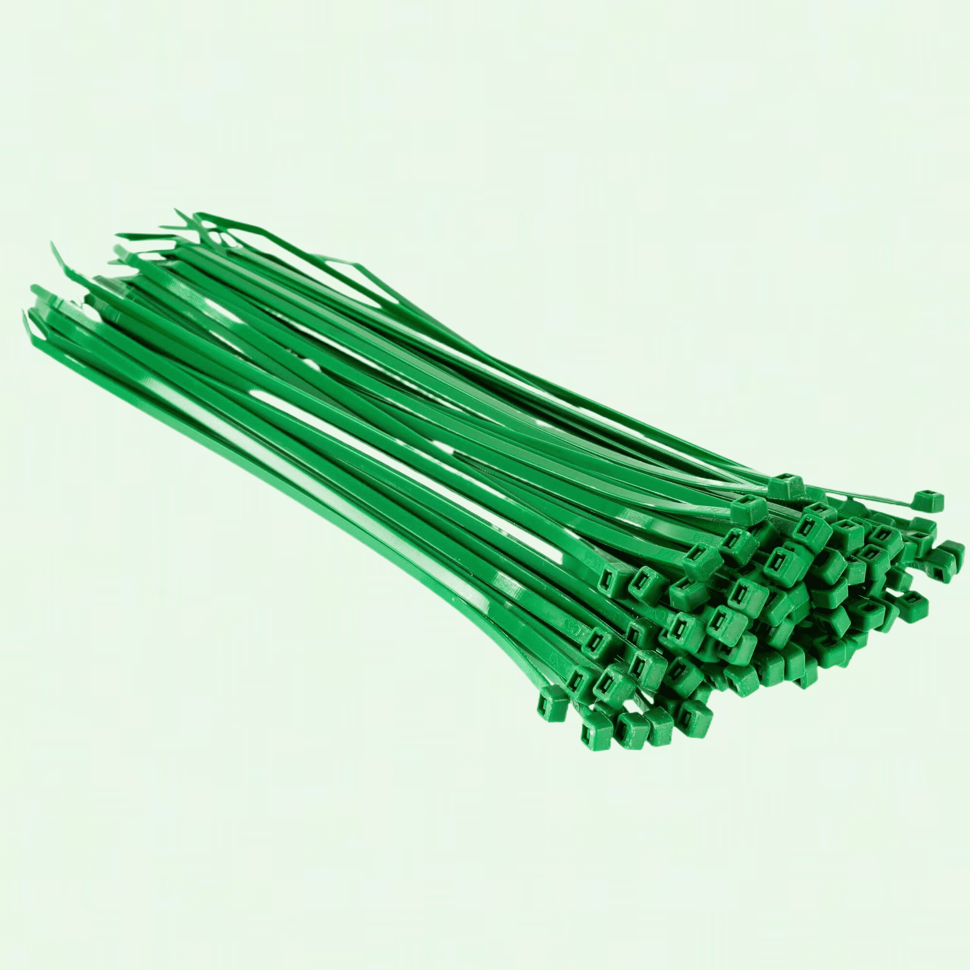 12 Inch Green Cable Ties 100 Pack - Premium Nylon Self-Locking ...