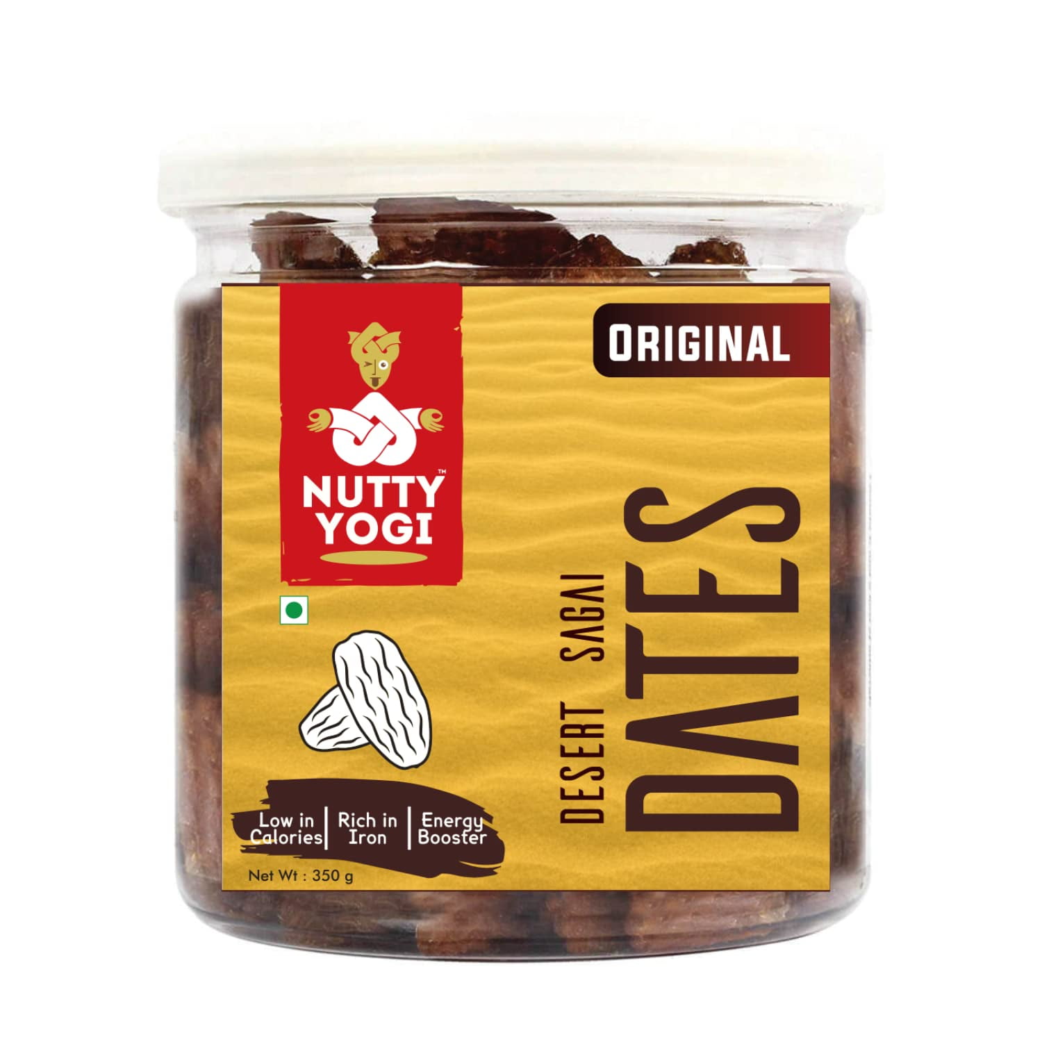 Premium Omani Sagai Dates By Nutty Yogi 350gm, | Rich In Iron & Protein ...