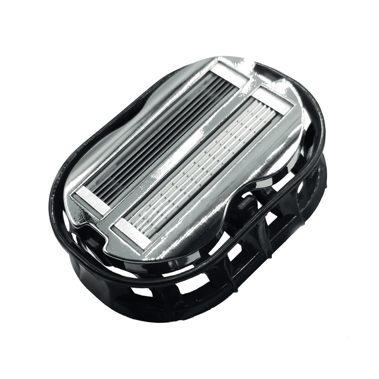 Premium Omnishaver Black The Fastest Way to Shave Head Legs Arms Body An Alternative to Disposable Shaving Razors Self Cleans Strops During