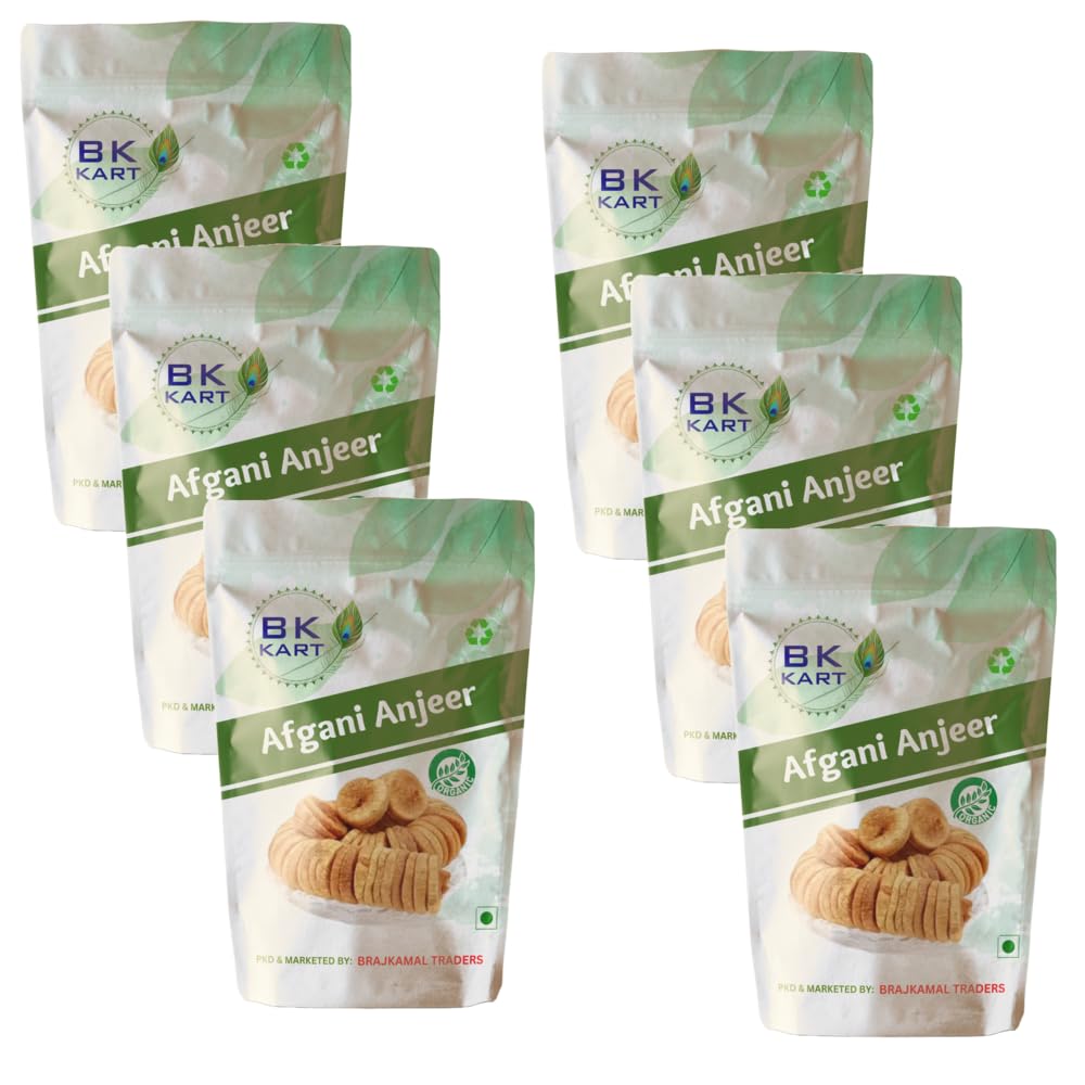 Premium Organic Afghani Anjeer Dried Figs By Bk Kart 3kg, | Soft Anjeer ...