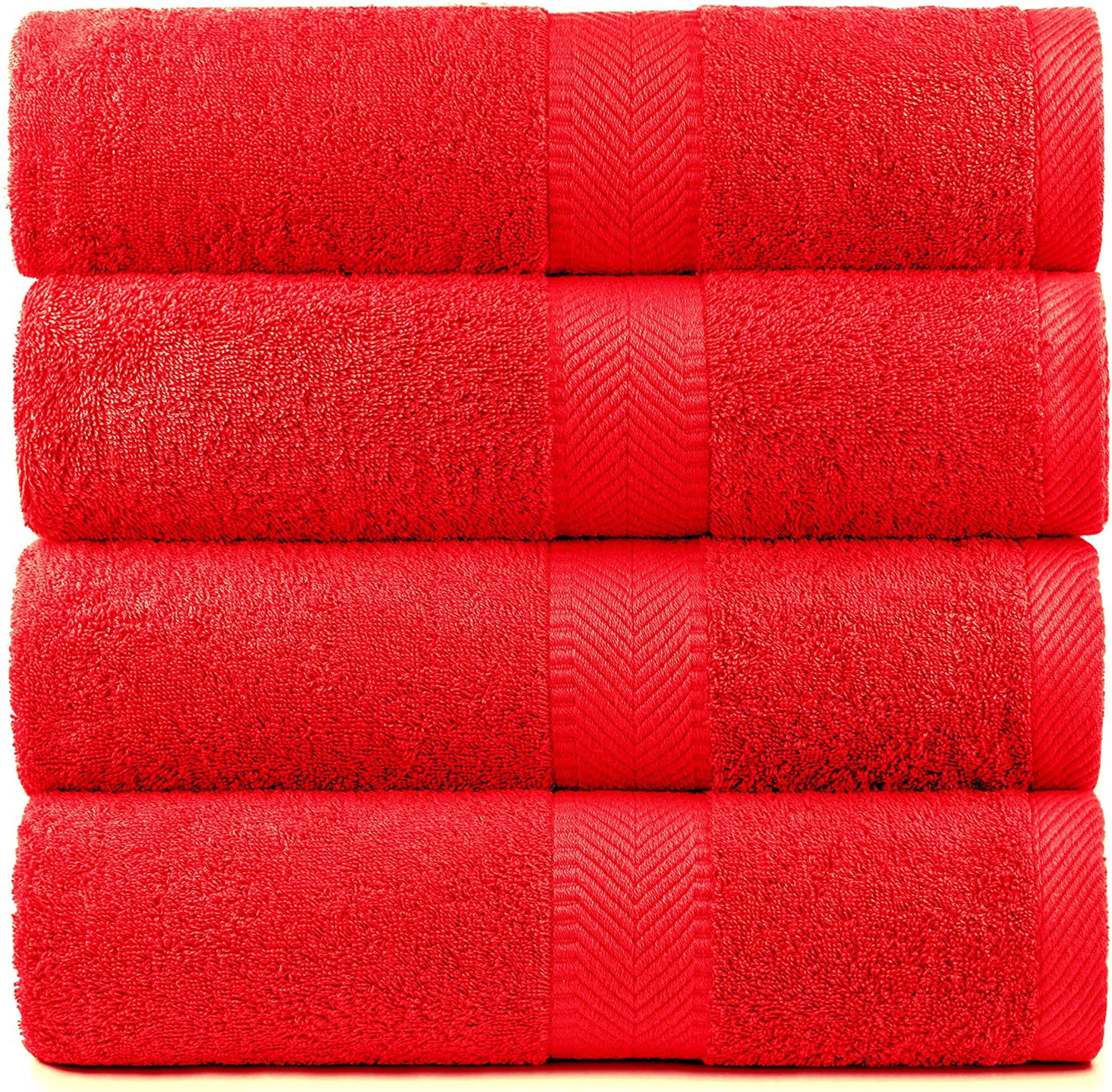 Premium Organic Cotton Bath Towels Plush Feather Touch Quick Dry Bath ...