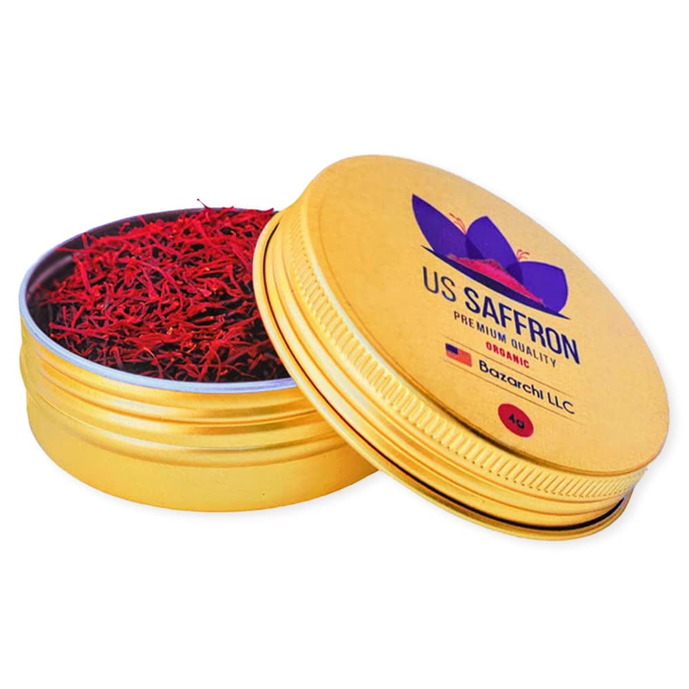 - Premium Organic GP27 All-Red Saffron Threads Grade A+ (Super Negin ...