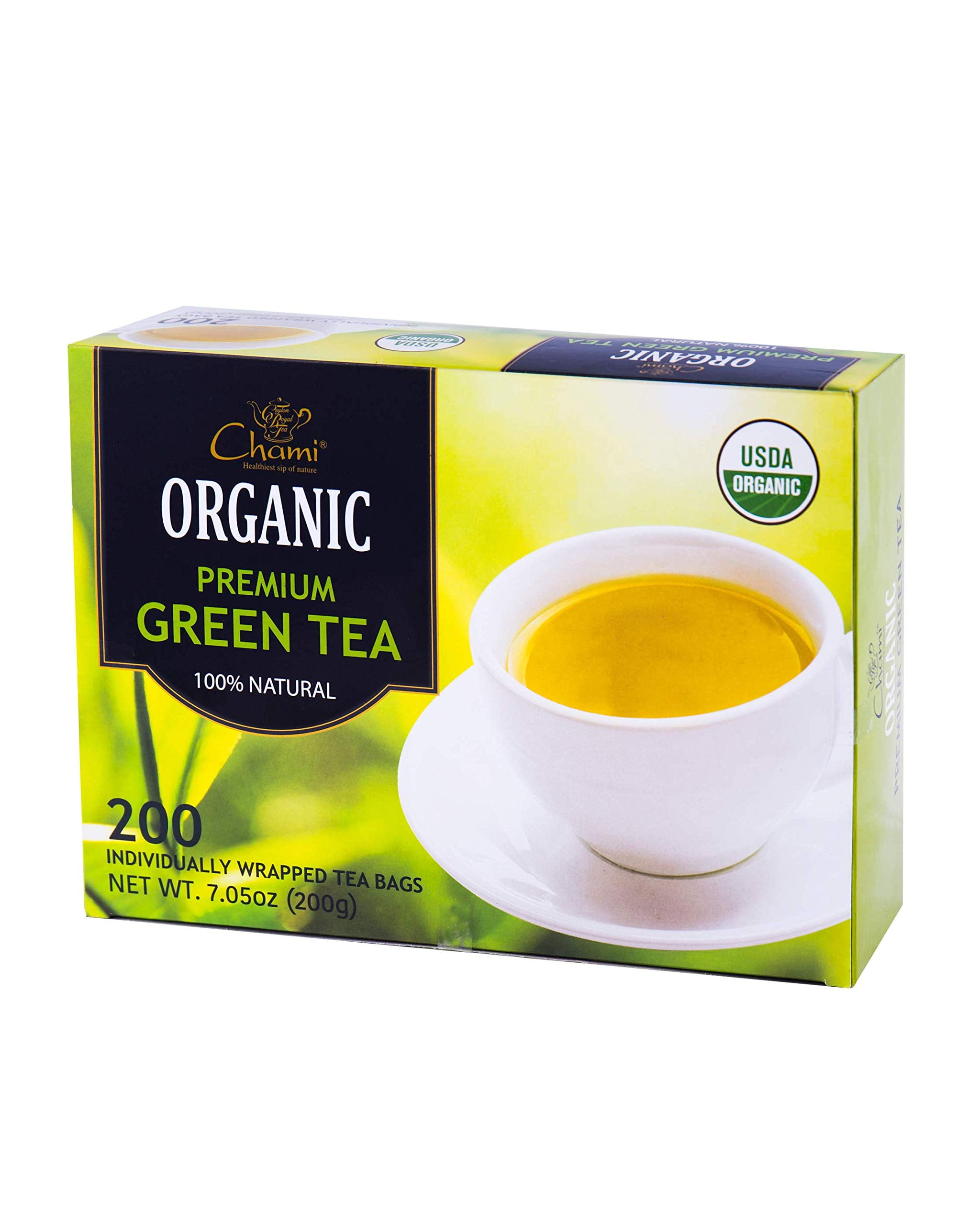 Premium Organic Green Tea - 200 Count - Walmart.com