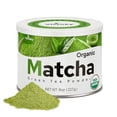 Premium Organic Matcha Powder 8oz (Tin) – Culinary Grade, Pure, Sugar ...