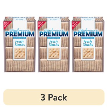 Premium Original Saltine Crackers, Family Size, 24 oz - Walmart.com