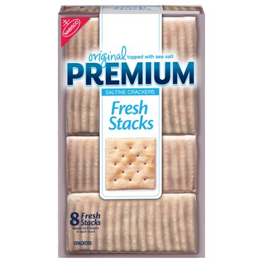 Premium Original Mini Saltine Crackers, 11 oz - Walmart.com