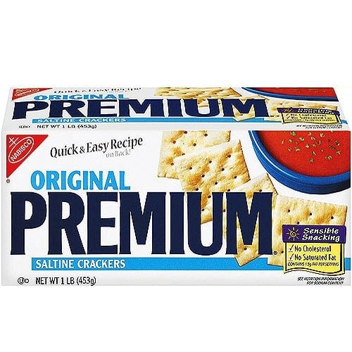 Premium Original Saltine Crackers, 16 Oz. - Walmart.com